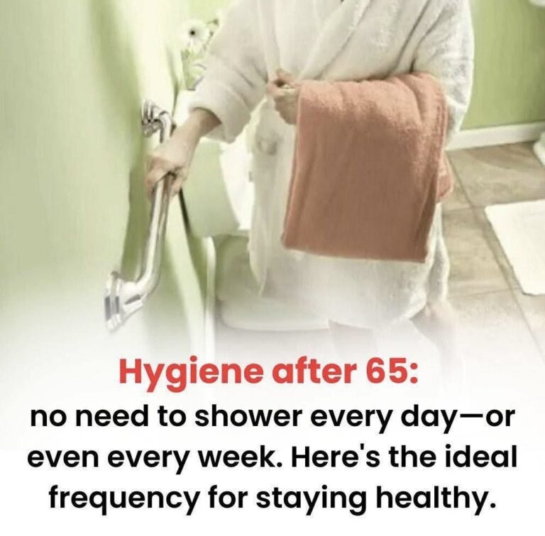 Why Daily Showers After 65 May Do More Harm Than Good - Fornei