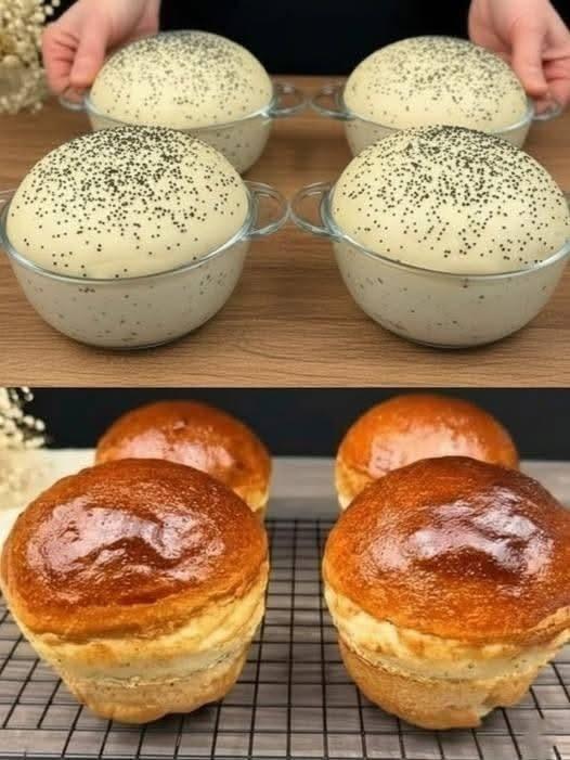 Ultra-Soft Poppy Seed Milk Bread Bowls - Fornei
