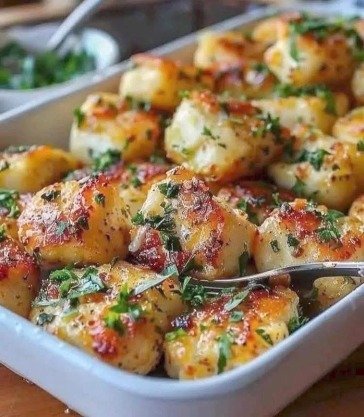 Crispy Garlic Parmesan Roasted Potatoes - Fornei