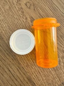 A woman had a pile of old pill bottles—rather than throw them away, she ...